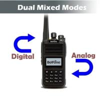 China Black Belfone Bf-Td515 VHF UHF Radio Long Range 5W Portable Wireless 2 Way Commercial for sale