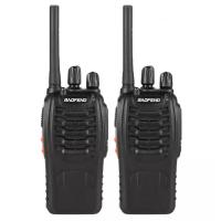 China Terminal Style Handheld UHF Radio Walkie-Talkies Bf-888s Straight for 0-10KM Talk Range for sale