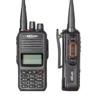 China 136-174MHz/400-470MHz Frequency Range Straight DMR Portable Radio for Business Needs for sale
