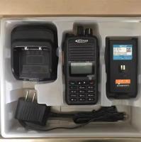 China 136-174MHz/400-470MHz Frequency Range Straight DMR Portable Radio for Business Needs for sale