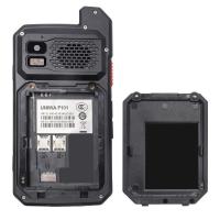 China Black Uniwa F101 4 Inch Touch Screen Zello IP65 Waterproof Poc Radio 4G Android Walkie Talkie with NFC and Sos Button In 2024 for sale