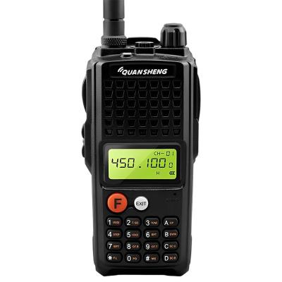 China Black Walkie Talkie with 4000mAh Battery Capacity and Multiple Frequencies Scanning for sale