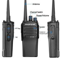 China 138*61*38MM Baofeng Bf-1909 10W UHF Ham Radio Intercom Transceiver Type C Walkie Talkie for sale