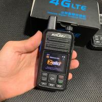 China Handheld 4G Walkie Talkie with GPS WCDMA SIM Card WiFi Bluetooth and Zello Wireless for sale