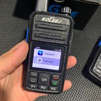 China Handheld 4G Walkie Talkie with GPS WCDMA SIM Card WiFi Bluetooth and Zello Wireless for sale
