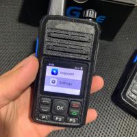 China Handheld 4G Walkie Talkie with GPS WCDMA SIM Card WiFi Bluetooth and Zello Wireless for sale