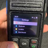 China Handheld 4G Walkie Talkie with GPS WCDMA SIM Card WiFi Bluetooth and Zello Wireless for sale