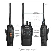 China 400-470MHz Battery Capacity 1500mAh BAOFENG BF-888S Single Band Handheld Walkie Talkie for sale