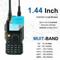 China Long Range Full Band UV-K6 Type-C Charging Walkie Talkie with 1400MAH Standard Battery for sale