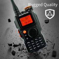 China Long Range Full Band UV-K6 Type-C Charging Walkie Talkie with 1400MAH Standard Battery for sale
