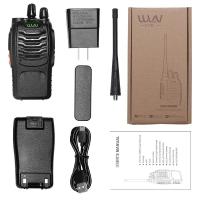 China WLN KD-C888 Plus UHF Mini Professional Walkie Talkie Phones 1800mAh Battery Capacity for sale