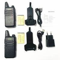 China 3W WLN KDC1 UHF400-470MHz KD-C1 Mini Walkie Talkie Radio with 1500mAh Battery Capacity for sale