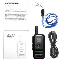 China Black WLN KD-C90 Mini Handheld DMR Walkie Talkie Long Distance Communication Made Easy for sale