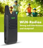 China WLN KD-C1 2W/0.5W UHF Mini Walkie Talkie Handheld Transceiver 400-480MHZ White in Need for sale
