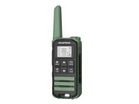 China Handheld Terminal Style Mini Walkie Talkie with 136-174/403-527MHZ Frequency Range for sale