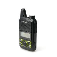 China Mini Mobile Handheld Dual Band Walkie Talkie with 5W Output Power and VOX Function for sale