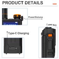 China Baofeng K5 plus 10W Dual-band VHF UHF Radio The Walkie Talkie for Outdoor Long Distance for sale