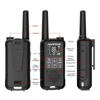 China XIR P3688 DP1400 CP200D DEP450 Digital Two Way Radio Walkie Talkie 103mm*55mm*31mm Black for sale