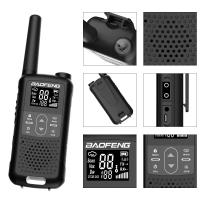 China XIR P3688 DP1400 CP200D DEP450 Digital Two Way Radio Walkie Talkie 103mm*55mm*31mm Black for sale