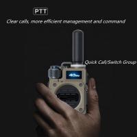 China 400-470 Frequency Range Sim Card Walkie-Talkies for Long Range Global GSM Handy Talky for sale