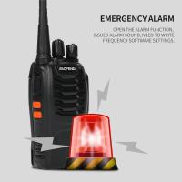 China BF888S Two Way Radio 5W Output Power 400-470MHZ Frequency and Handheld Terminal Style for sale