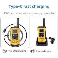China Handheld UHF KSUN GZ32 PMR FRS License Free Two Way Radio with Clone Decoding Function for sale