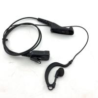 China Motorola DP4801E Walkie Talkie Earpiece with Single D Shape and IPX-4 Waterproof Standard for sale