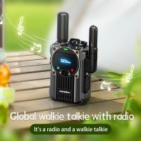 China 4G POC Zinc Alloy Walkie Talkie with FM Radio Function and Exclusive PTT Support for sale