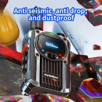 China 4G POC Zinc Alloy Walkie Talkie with FM Radio Function and Exclusive PTT Support for sale