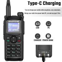 China 1-10KM Talk Range Baofeng UV-28L 10W Tri-Band Intercom USB-C Charging Portable CB Radio for sale