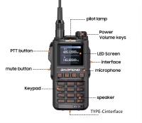 China Baofeng UV18 Private Mold Quad Band Walkie Talkie for Long Range UHF VHF Communication for sale