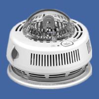 China Smoke Alarm, 120V Photoelectric w/Strobe & Battery Backup for sale