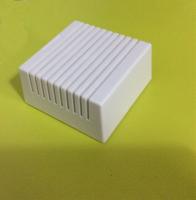 China Piezo siren in white color and ABS housing with rated Voltage:12VDC for sale