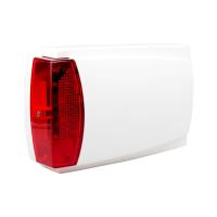 China Outdoor Alarm Siren with Red Strobe Flashing Light for Home Security System in 103DB sound for sale