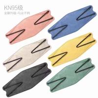 China Morandi KF94 Melt Blown 2 Layers Non Woven Fabric Face Mask Anti Pollution for sale