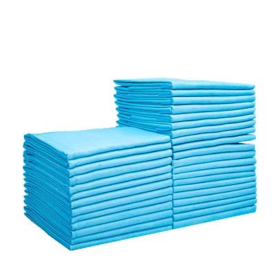 China Custom Logo PE Backsheet Disposable Pet Training Mat for sale