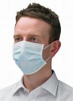 China disposable  Non Woven Face Mask For  Adults Protection 175×95mm withearloop for sale