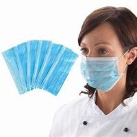 China NonWoven Disposable Protective Face Mask  3 Layer Fabric Face Mask non woven face mask for sale