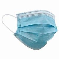 China Disposable 3 Layer Mask  Non Woven Face Mask Soft With CE FDA MSDS Approval for sale