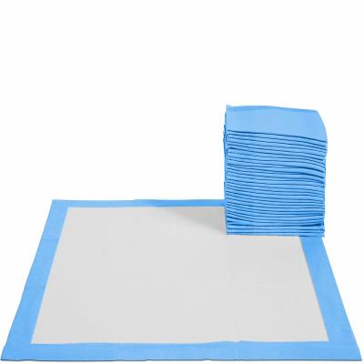 China 60x60cm Dog Training Pad LeakProof Disposable Puppy Eating Potty Pads for sale