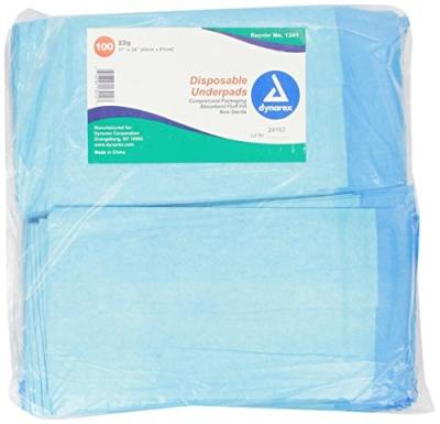 China Antibacterial Pet Pee Pads Underpads Waterproof Heavy Duty Puppy Pads 1500ml for sale
