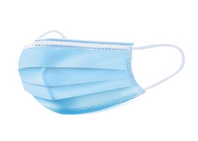 China Disposable Earloop  Mask Customized Meltblown disposable non woven face mask for sale