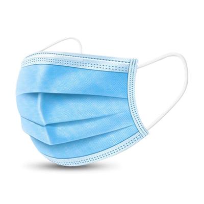 China OEM Disposable 3 Layer Mask  NonWoven Disposable  Face Mask for sale