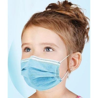 China disposable protective face mask  Elastic Earloop Kids Face Mask 14x9.5cm for sale
