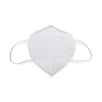 China Ear Wearing Foldable KN95 Mask Vertical Flat Non Woven Fabric Face Mask for sale