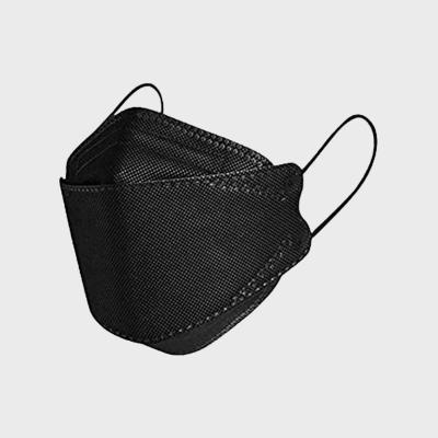 China KF94 Protective Face Mask 4 Layers Non Woven Face Mask White Black Sanitary Products for sale