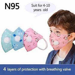 China Lanyard Cartoon Kids Face Mask 18*9cm Nonwoven Disposable 3 Layer Face Mask for sale