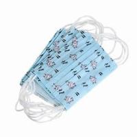 China Dustproof Disposable Kids Protective Mask Earloop 3 Ply Non Mask 14x9.5cm for sale