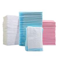 China Toilet Wee Urine Disposable Puppy Pads L 60x60cm With PE Film Backsheet for sale