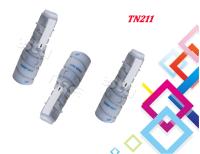 China TN211 Toner Compatible Konica Minolta Bizhub Toner Cartridge Bh200 / Bh250 for sale